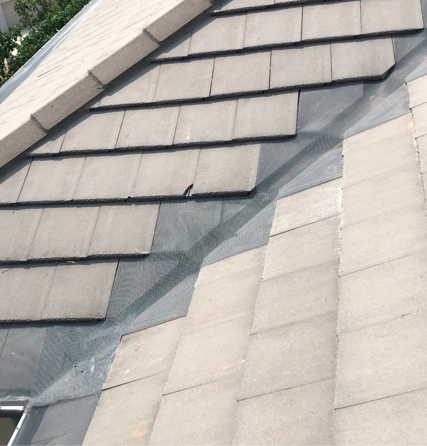 3mm X 4mm Tiled Roof Gutter Guard Kit ($12.40 per metre) — Gutter Guard ...